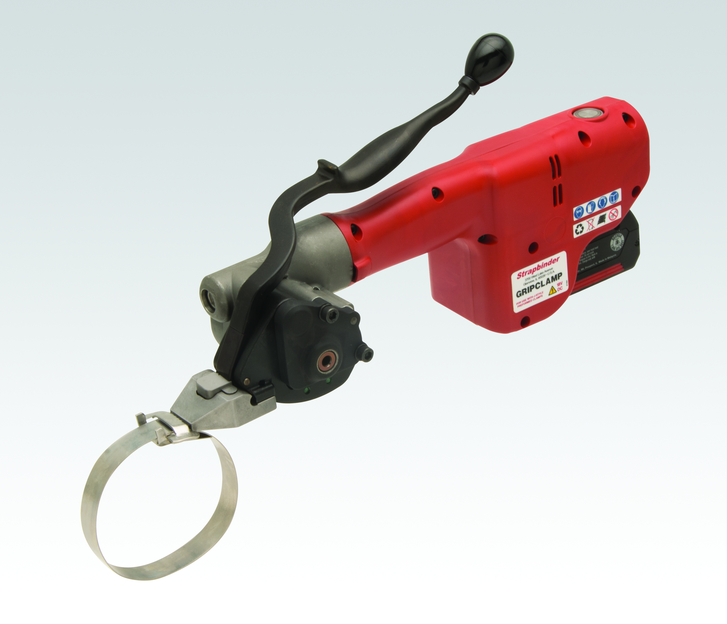 Grip Clamp Band and Buckle Tensioning Tool | Strapbinder