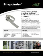 Literature - Product Catalogs & More | Strapbinder